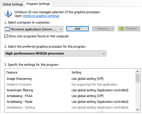 Setting your dedicated graphics card as the preferred processor ...