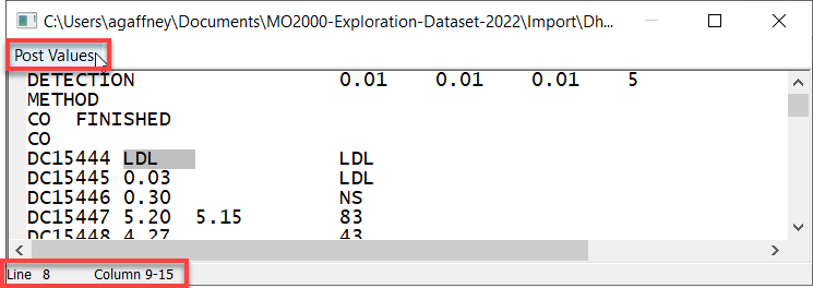 Merging Lab Data Into An Assay File Micromine Origin And Beyond