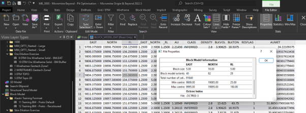 Block Model Reblocking Regularisation And Reporting Micromine Origin And Beyond