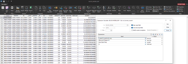 Block Model Reblocking Regularisation And Reporting Micromine Origin