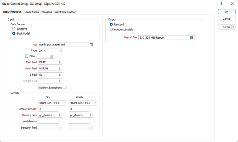 Create Dig Lines Bulk Mining Grade Control And Dig Line Reporting