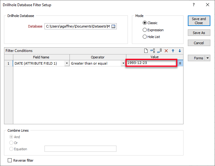 How To Filter Drillholes By Date In DD/MM/YYYY Format – Origin & Beyond Quick Articles