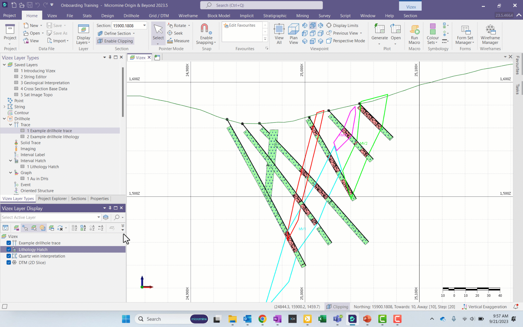 How to Toggle Filters from the Vizex Layer Display – Micromine Origin ...