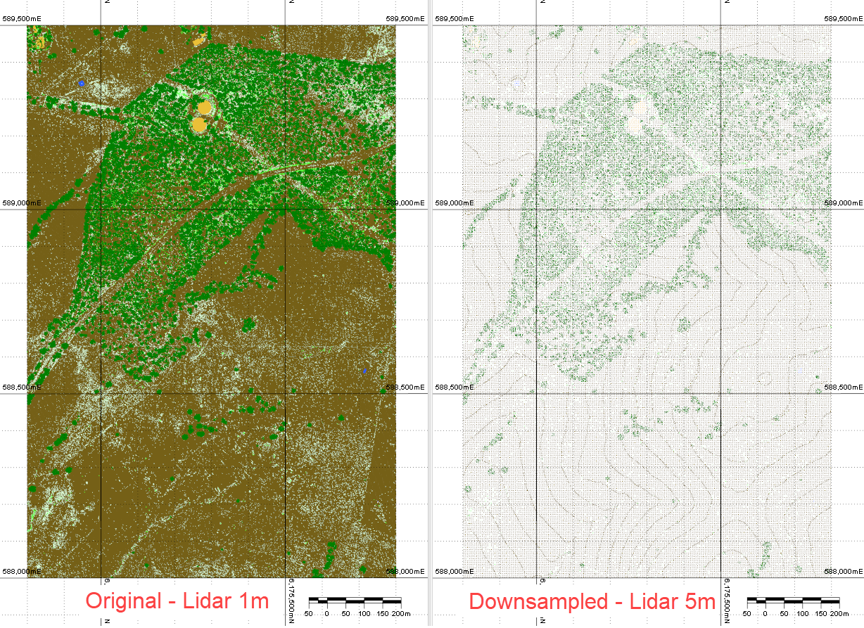 Downsampling LiDAR Data – Micromine Origin and Beyond