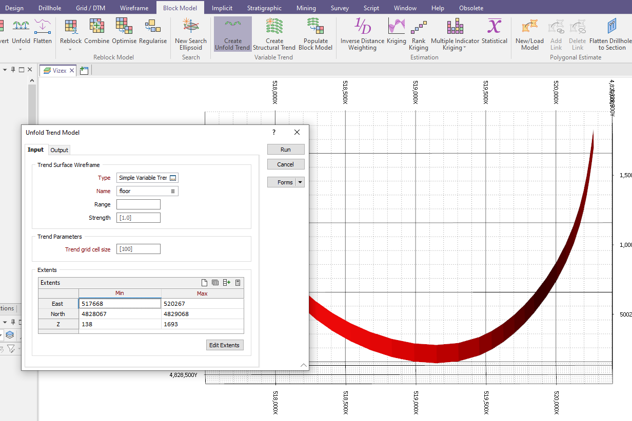How To Unfold Your Data For Resource Estimation Micromine Origin And Beyond