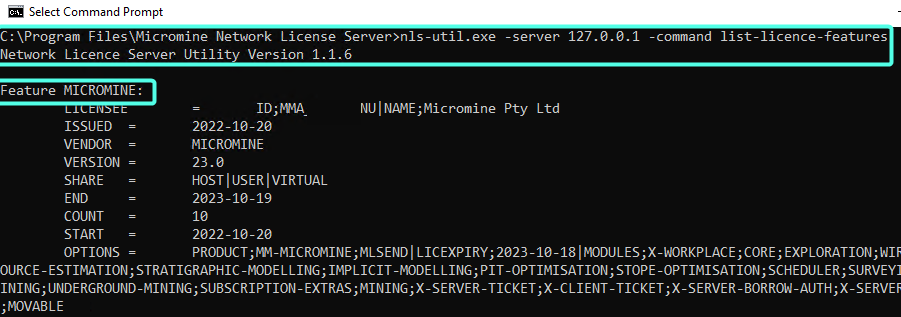 How To Transfer A Network Licence Network Node Locked Micromine