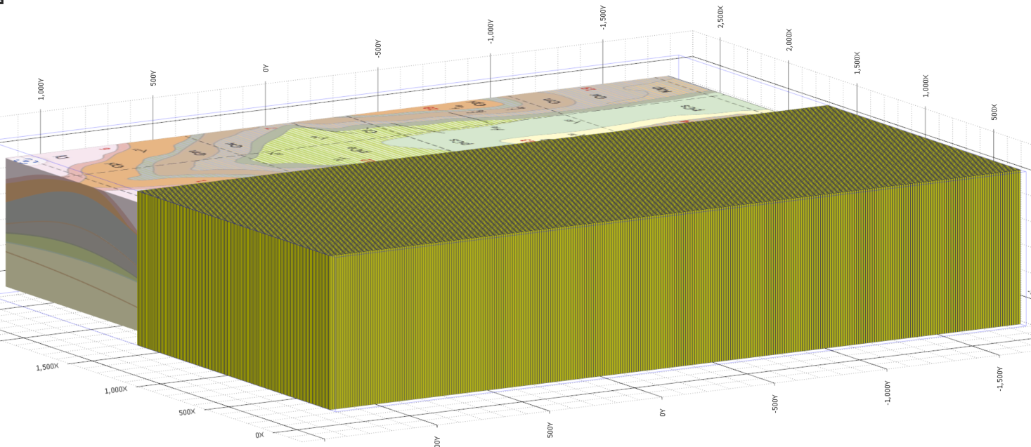 How to display vertical thickness lithology using a Block Model: an Isopach Alternative ...