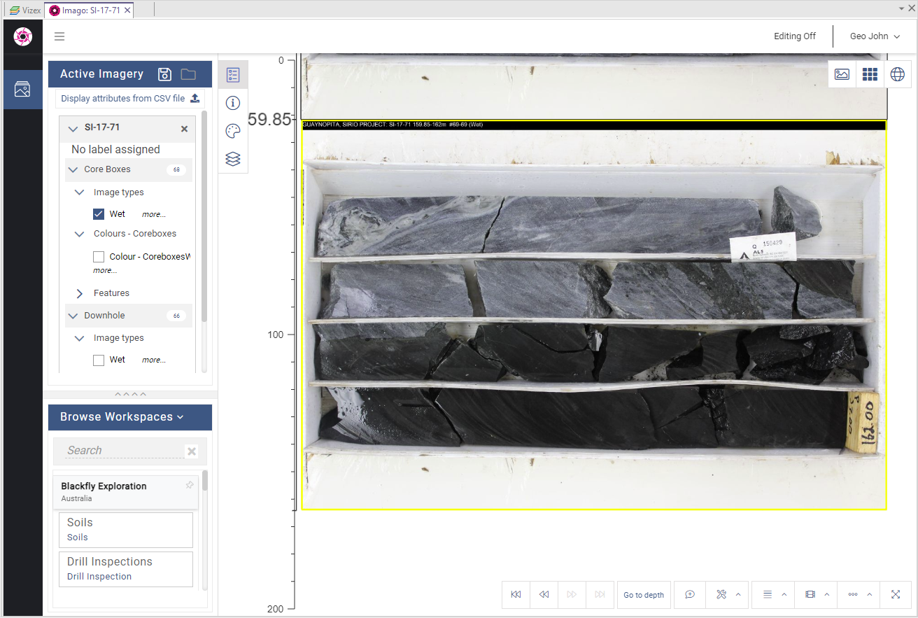 How To View An Imago Image In Micromine Origin Micromine Origin And Beyond