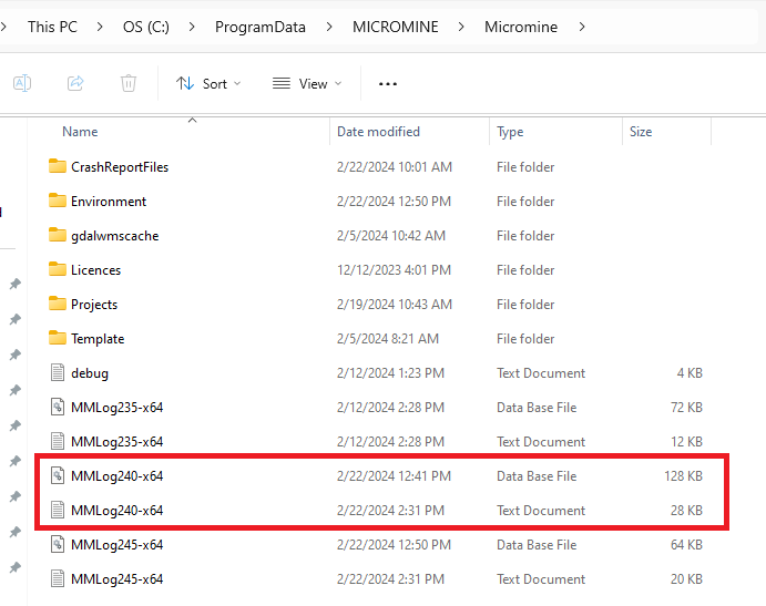 Where Can I Find The Micromine Log File Micromine Origin And Beyond