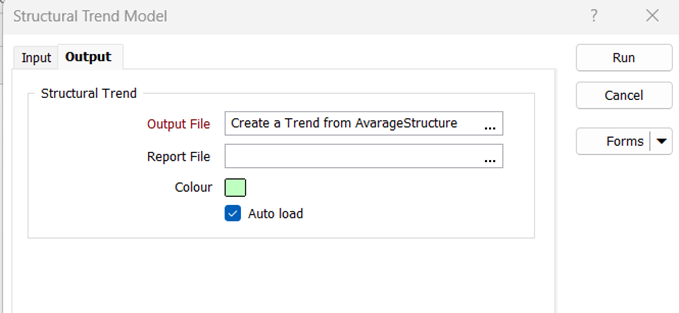 How To Create Structural Trends From Mean Structural Data Micromine