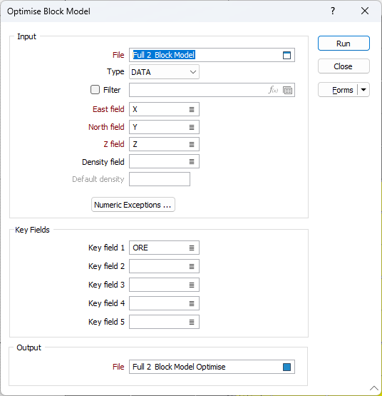 How To Combine Block Models In A Single File Micromine Origin And Beyond 9735