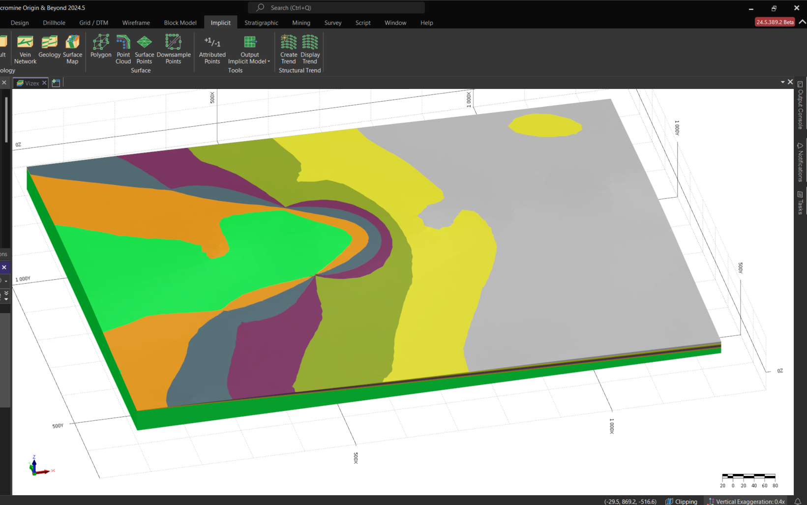 Creating Surface Map Micromine Origin And Beyond