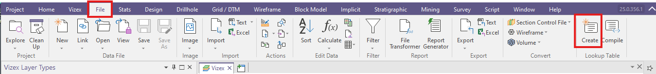 Lookup Table Basics Micromine Origin And Beyond