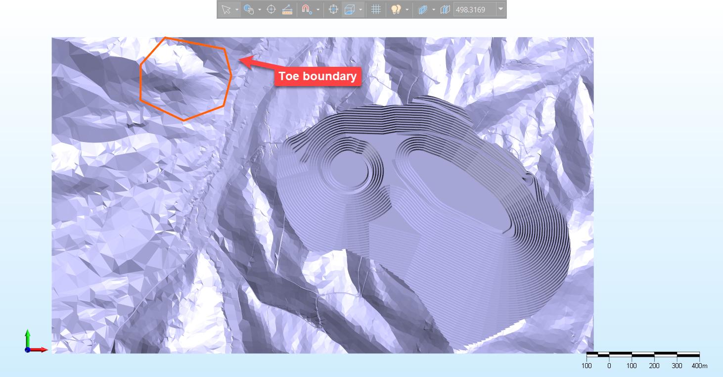 Dump Design Options Micromine Origin And Beyond