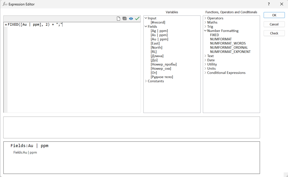 Instructions for Interval Labels – Micromine Origin and Beyond