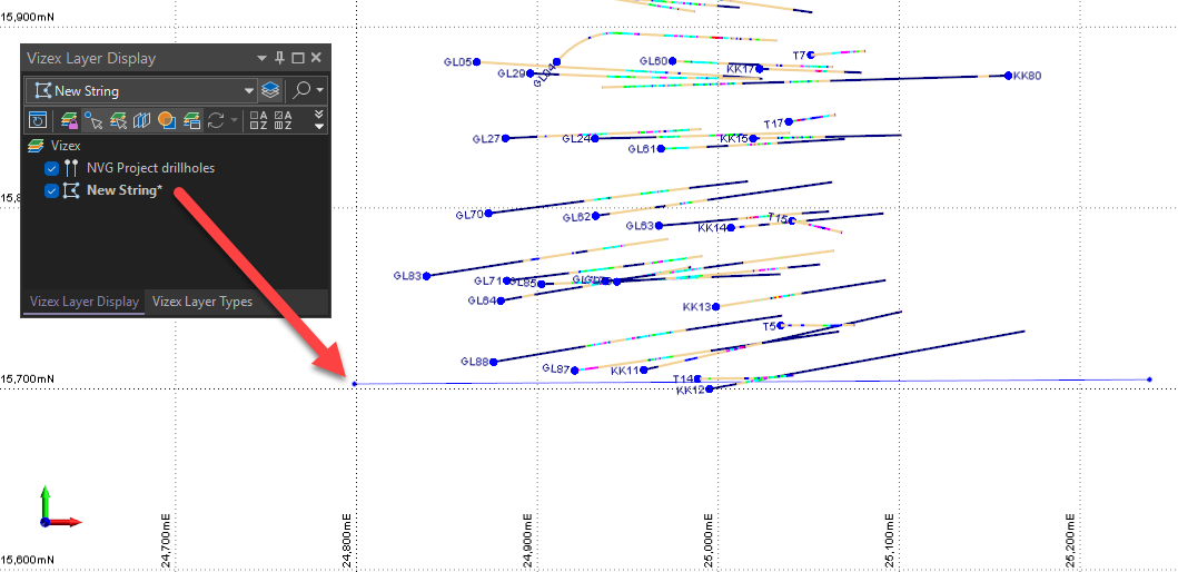How to create a section control file from strings for plotting in Micromine – Micromine Origin ...