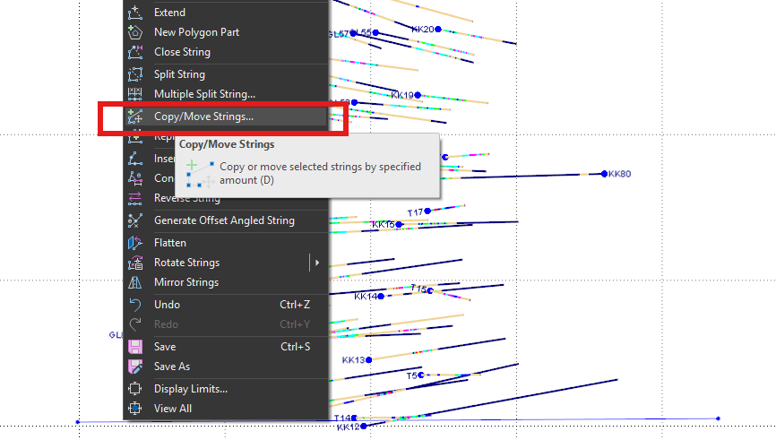 How to create a section control file from strings for plotting in Micromine – Micromine Origin ...