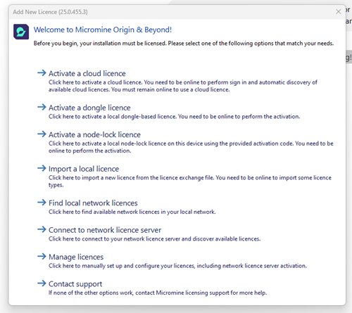 Getting Started With New Micromine Origin And Beyond Cloud Licensing