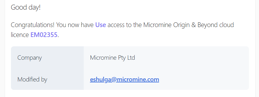 How to manage a floating cloud licence – Micromine Origin and Beyond